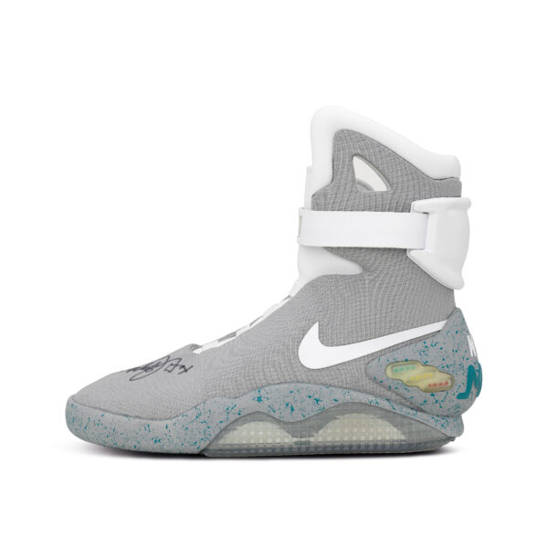 Rare dual SIGNED Nike Mag 2011 ‘Back To The Future’. - House of Assets