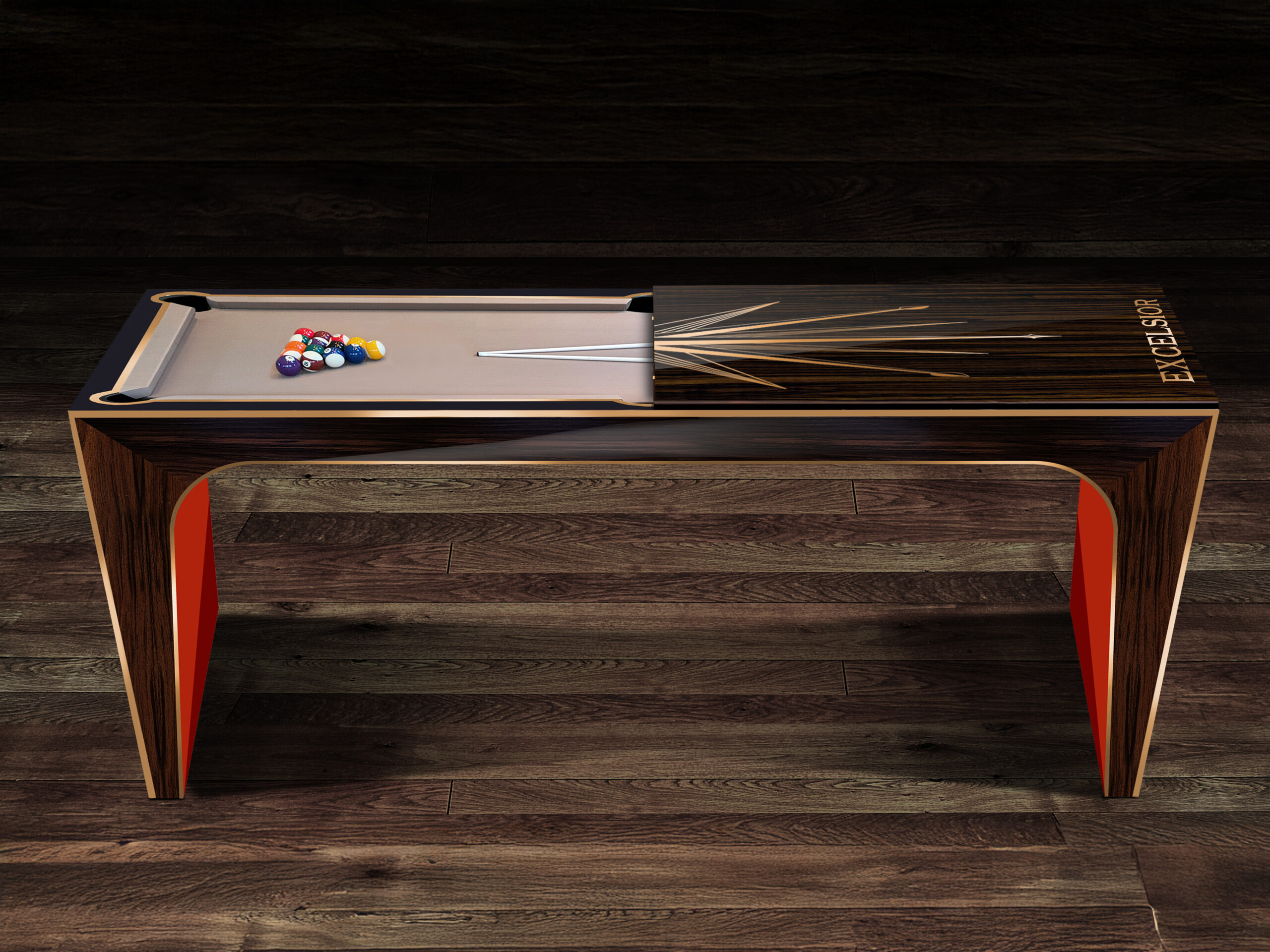 Gazelle pool/table tennis table - House of Assets